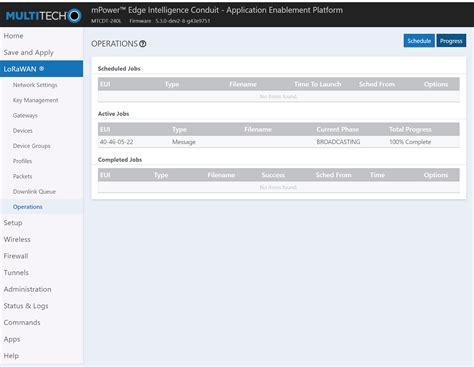 Multicast Messaging With Multitech Conduit And Dot Multitech System Developer Documentation