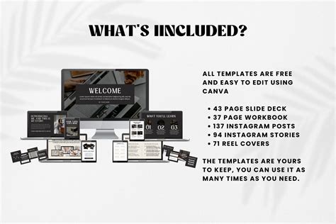 Course Templates Canva Course Workbook Template Online Course Template