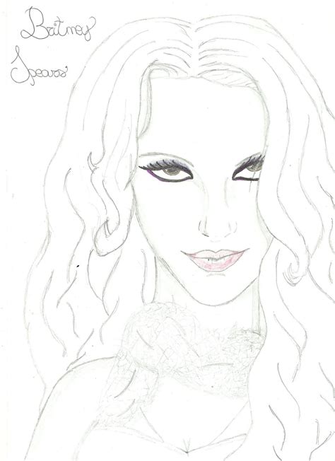 Yo Drawing Britney Spears