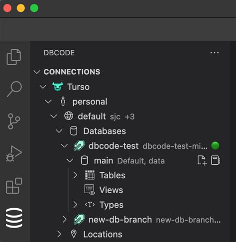 Dbcode Docs Connect A Cloud Provider