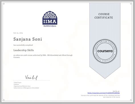 sanjana soni on linkedin coursera learning leadership online