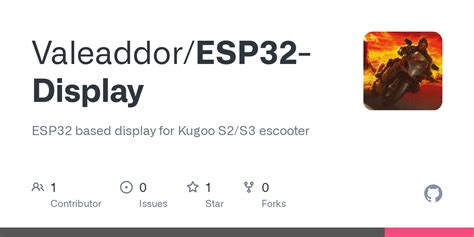 GitHub Valeaddor ESP Display ESP Based Display For Kugoo S S Escooter