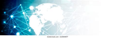 Global Network Communication Connection Concept Background Stock