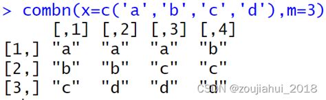 r语言中的函数24：combinat：combn permn permn v n csdn博客