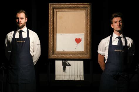 Love Is In The Bin October 2018 Banksy Explained