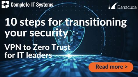 Complete It Systems Ltd On Linkedin Zerotrust Cybersecurity Vpn