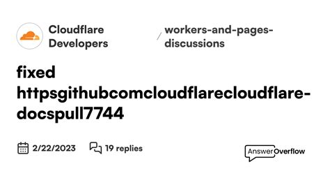 Fixed Cloudflare Cloudflare Docs Pull 7744 Cloudflare Developers