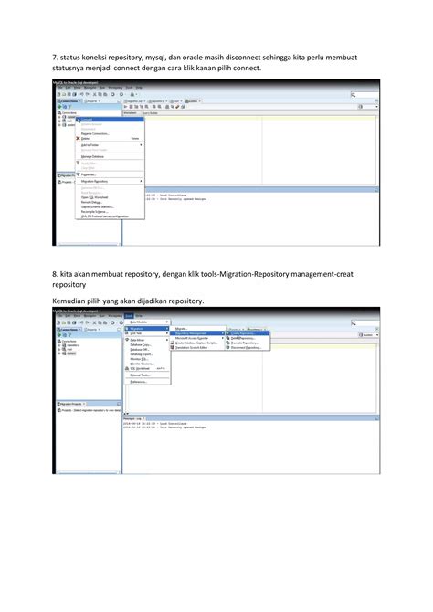 migrasi database mysql ke oracle sql developer pdf