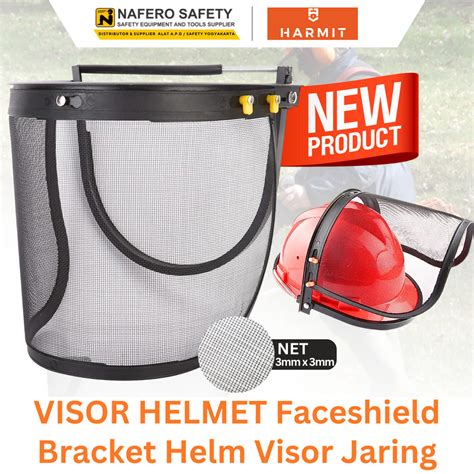 Jual Face Shield Bracket Visor Jaring Jala Untuk Semua Jenis Helm