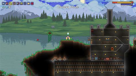 Builds I Made A Castle In My Expert Mode World Terraria Community Forums