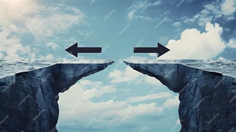 Two Diverging Paths Leading To Uncertain Destinations Amidst A Dramatic Landscape Premium Ai