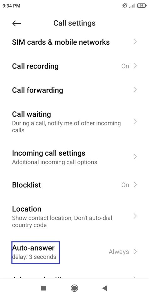 How To Auto Answer Calls On Android Mobile Pains