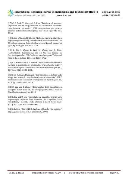 Handwritten Digital Recognition Using Machine Learning Pdf