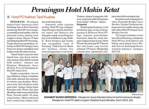 aji budi saputro on linkedin suaramerdeka mediavisit marcomm