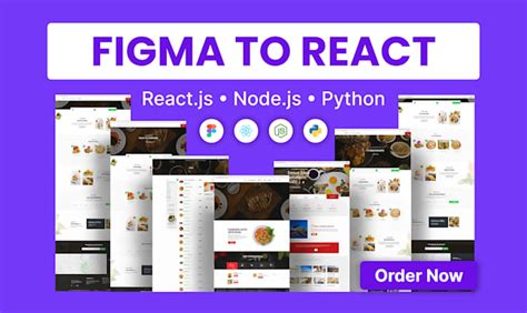 Convert Figma To React Full Stack Developer Node Js And Python Expert By Lightouch Fiverr