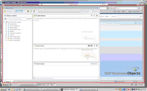 Business Intelligence With Sap Business Objects Reporting On Bex Query