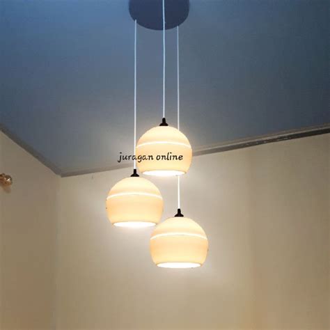 Jual Lampu Gantung Minimalis In Model Bulat Kap Lampu Hias Gantung