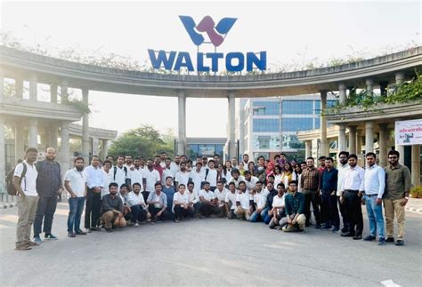 Walton Industrialtour Mohammad Siratul Mostakim