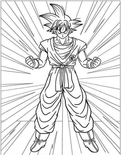 Imprimir Dibujos Para Colorear De Dragon Ball Dibujos Para Imprimir Y