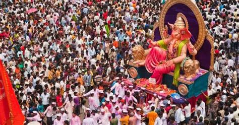 Ganesh immersion procession ends after 28 hours 40 mins in Pune - PUNE PULSE