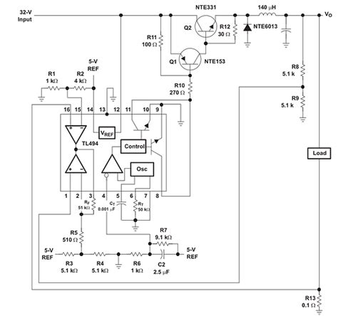 Tl494 Datasheet Diagram Clarification Needed General Electronics
