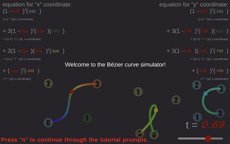 Parametric Equation And Bézier Curve Simulator By Seankirbyorourke