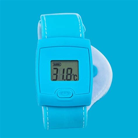 Digital Baby Intelligent Bluetooth Thermometer Smart Fevers Temperature Bracelet Lcd Display