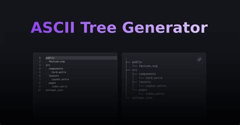 Text To Tree Generator
