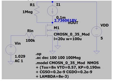 The Figure Below Shows A Common Source Amplifier With Chegg Com