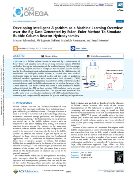 Pdf Developing Intelligent Algorithm As A Machine Learning Overview