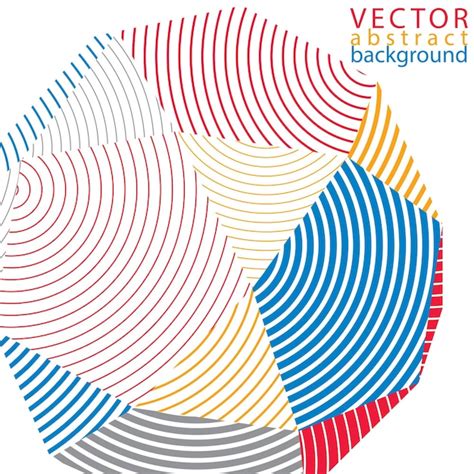 premium vector vector digital 3d striped abstraction geometric