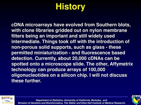 cdna microarrays on glass slides ppt download