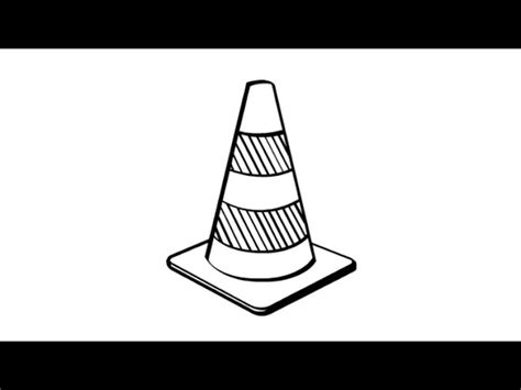 How To Draw A Orange Cone