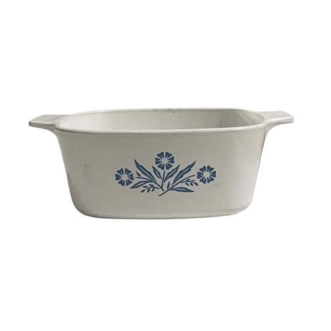 Corning Ware Blue Cornflower Casserole Dish 15 Ls