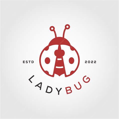 Premium Vector Ladybug Logo Vector Insect Design