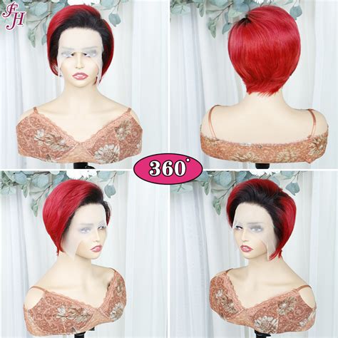 Pixie Wigs Virgin Hair Human Pixie Cut Wig Cheap Short Pixie Wigs