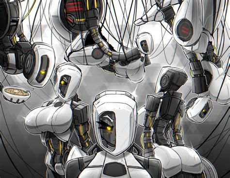 Glados Portal Игры картинки гифки прикольные комиксы