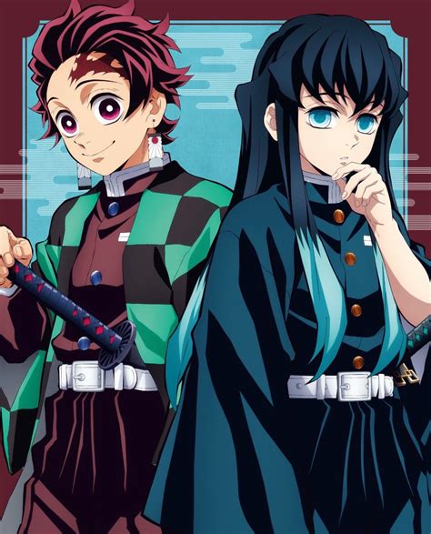 ☁ Muichiro Tokito Muchiro And Tanjiro Demon Slayer Tokito And