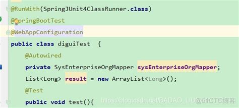 springboot junit使用autowired注入时为空 51cto博客 springboot autowired注入为null