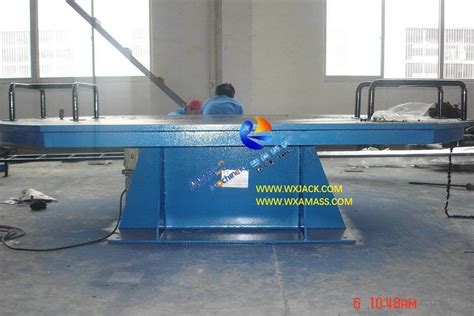 saht single axis horizontal variable revolve speed rotary weld turning