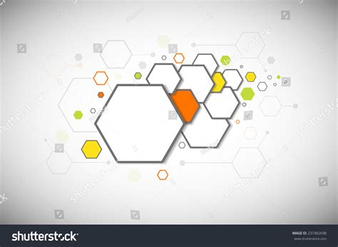 Hexagonal Cells Lying On Each Other Stock Vector Royalty Free Shutterstock