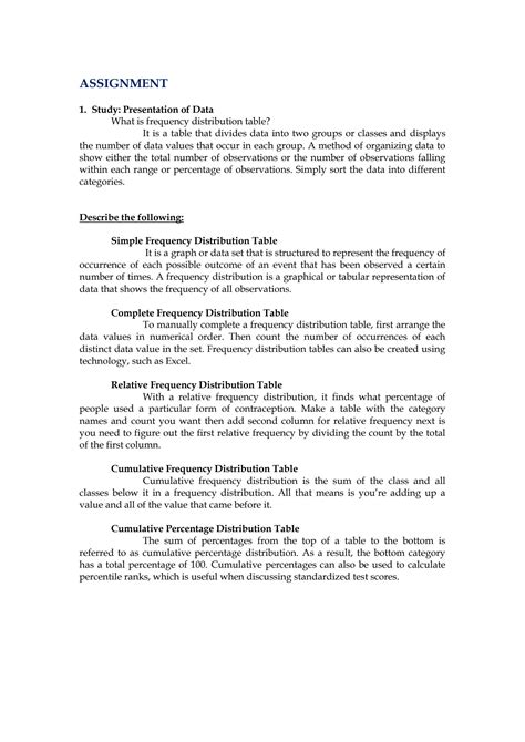 Solution Psy Stats Definitions And Illustrations Of Presentation Of