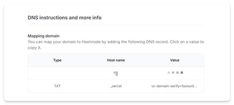 How Do I Use My Domain On Both Vercel And Hashnode