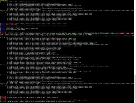 Mongodb Spring Java Invocationtargetexception Stack Overflow
