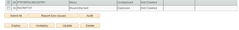 peoplesoft search framework crawl and deploy indexes part 4