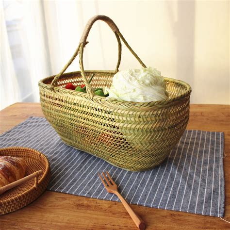 手工竹篮子手提菜篮竹篮子鸡蛋篮水果收纳竹筐竹编竹器细篾竹篮虎窝淘 手工竹篮子手提菜篮竹篮子鸡蛋篮水果收纳竹筐竹编竹器细篾竹篮虎窝淘
