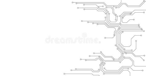 Technology Black Circuit Diagram Concept Stock Illustration Illustration Of Microchip