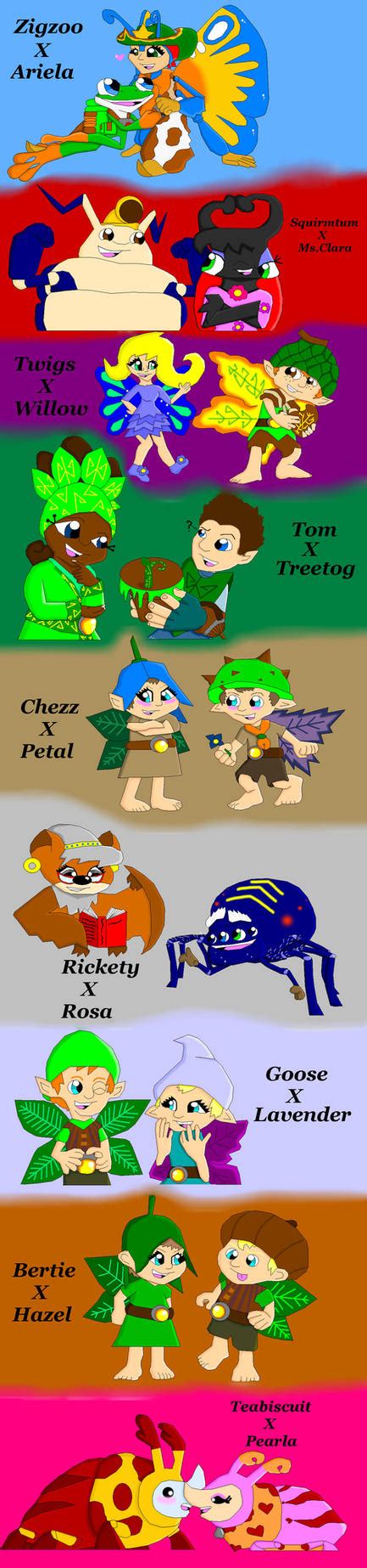 My Favourite Tree Fu Tom Pairings By Butterfrogmantis On DeviantArt