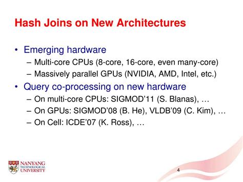 Ppt Revisiting Co Processing For Hash Joins On The Coupled Cpu Gpu Architecture Powerpoint