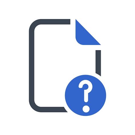 Premium Vector Unknown File Icon